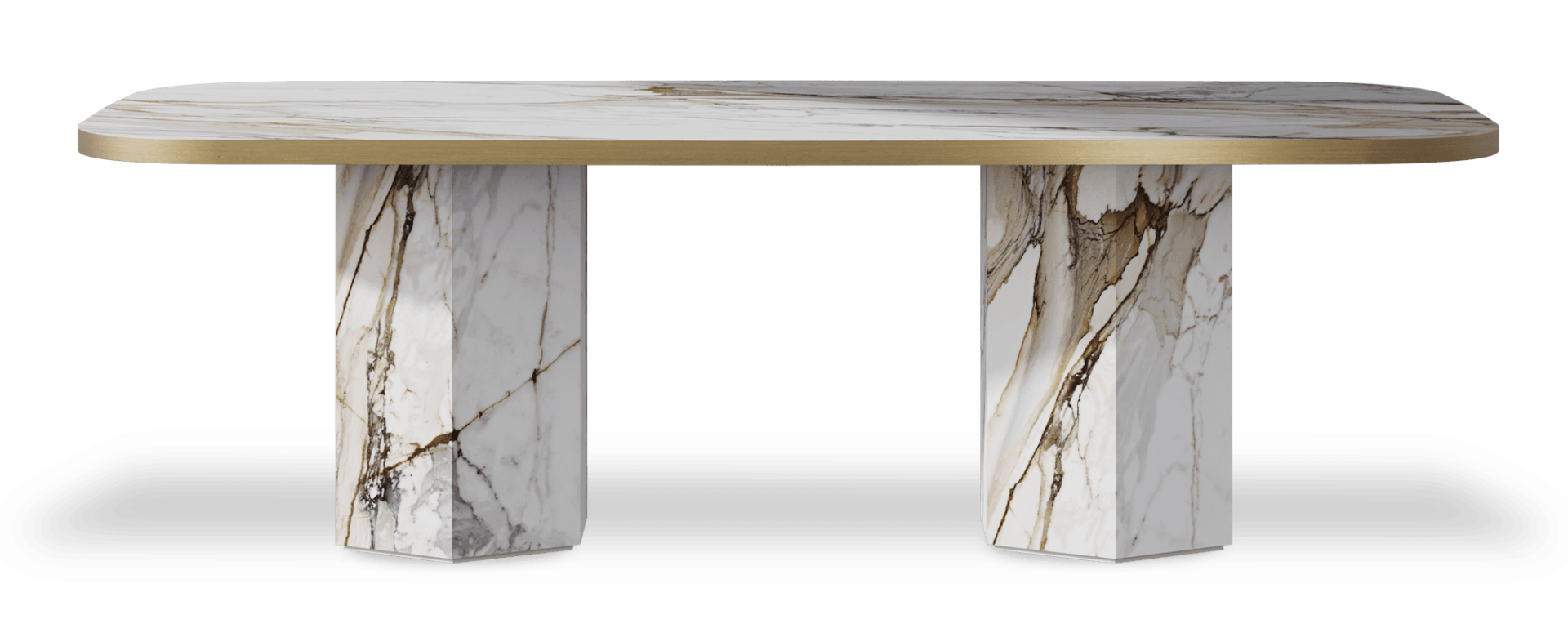 Curve Dining Tables | Curved Porcelain Stoneware Tables - Tailor-made+